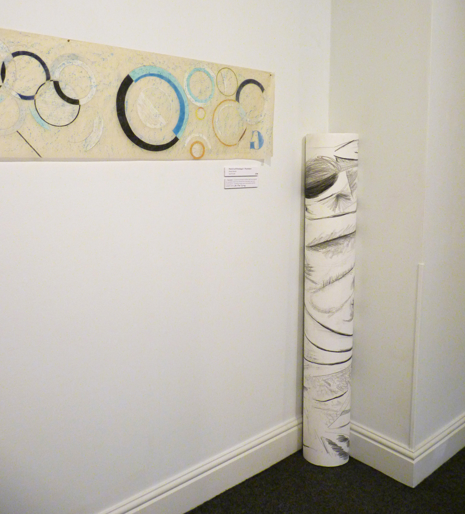 Drawing now in a Column in a Corner at the Wyeside – Sue Purcell – Artist